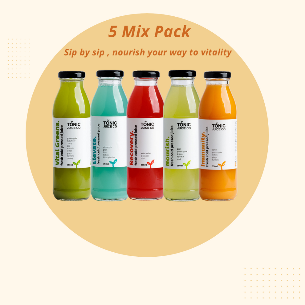 5 Mix Pack – Tonic Juice Co